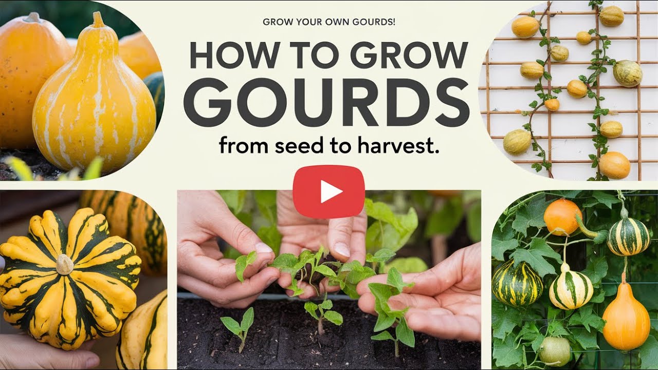 How to Grow Gourds: From Seed to Harvest – The Complete DIY Guide ...