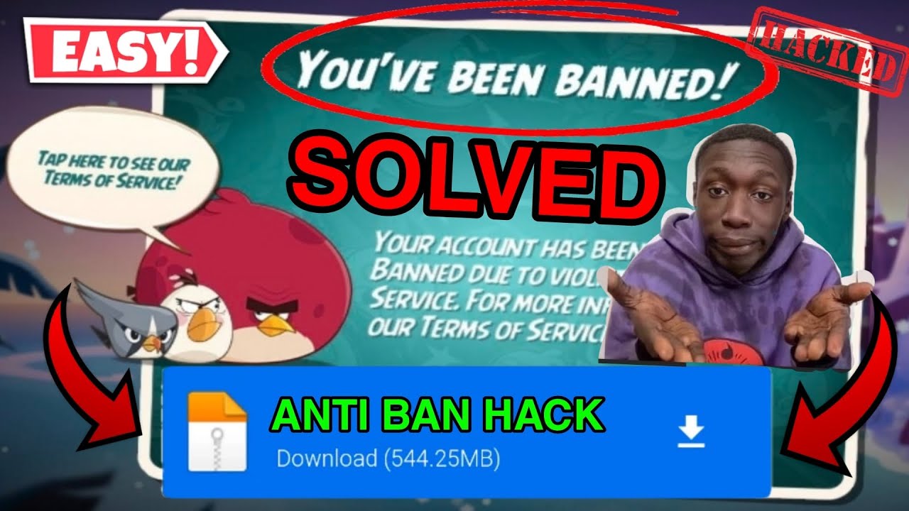 UNBAN 🚫 YOURSELF IN 3 MINUTES!! | NEW ANTI-BAN HACK 2024 😱 | Angry ...