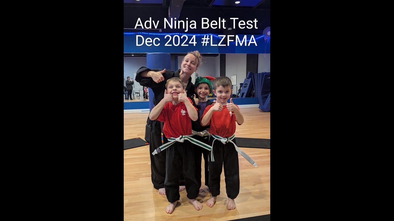 Advanced Ninja Belt Test 12/17/2024 - YouTube