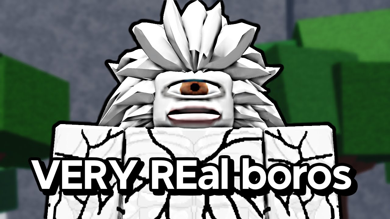 The VERY Real LORD BOROS in Roblox The Strongest Battlegrounds - YouTube