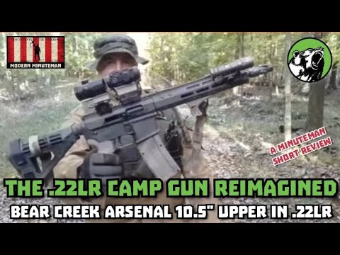 The Camp Rifle reimagined, Short #2, Bear Creek Arsenal 10.5" AR Pistol ...