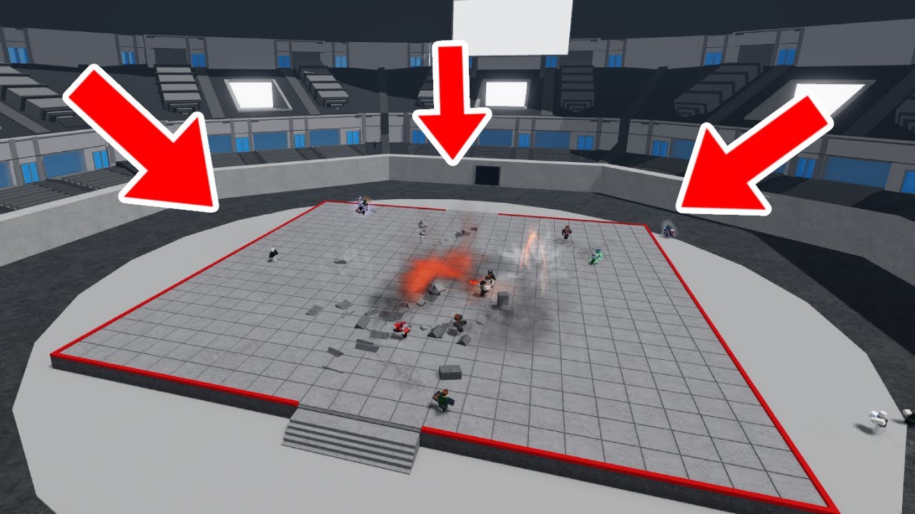 He Built His Own BATTLE ARENA in The Strongest Battlegrounds.. - YouTube