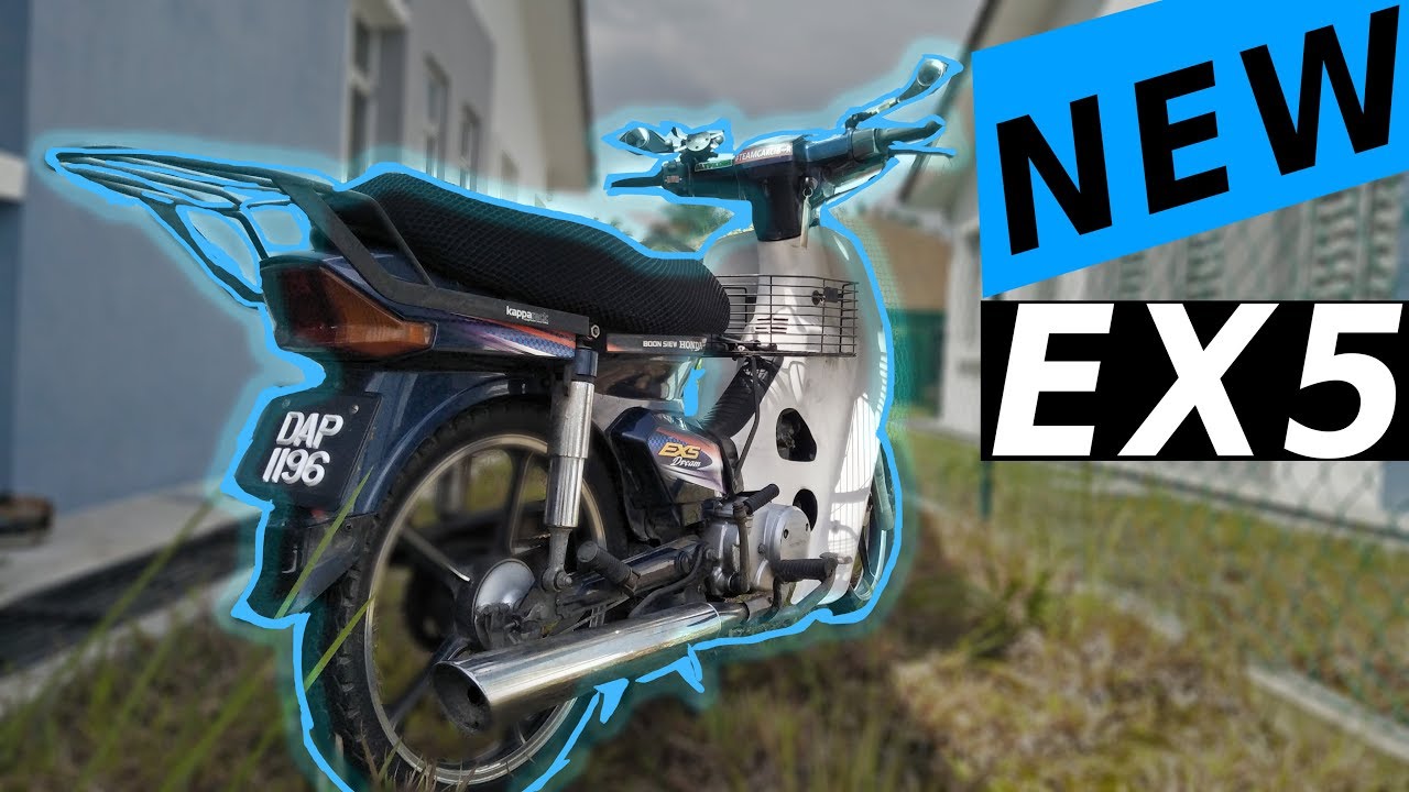 MOTOVLOG EX5 | HONDA EX5 BERWAJAH BARU ! - YouTube