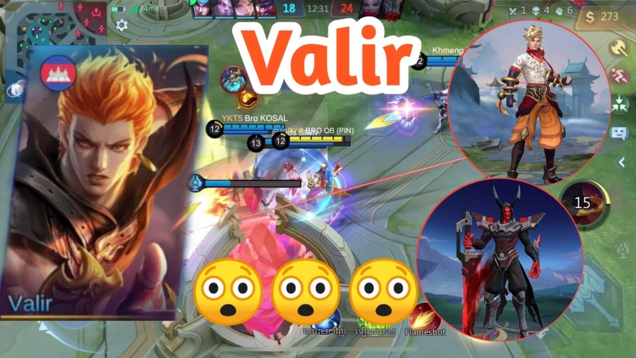 Valir Franco Layla Martis Badang Vs Luo Yi Yin Argus Hanabi Belerick ...