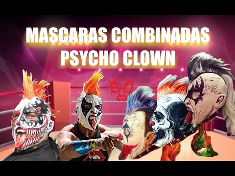 5 Mascaras Psycho Clown - MUCHA MAS LUCHA LIBRE - YouTube