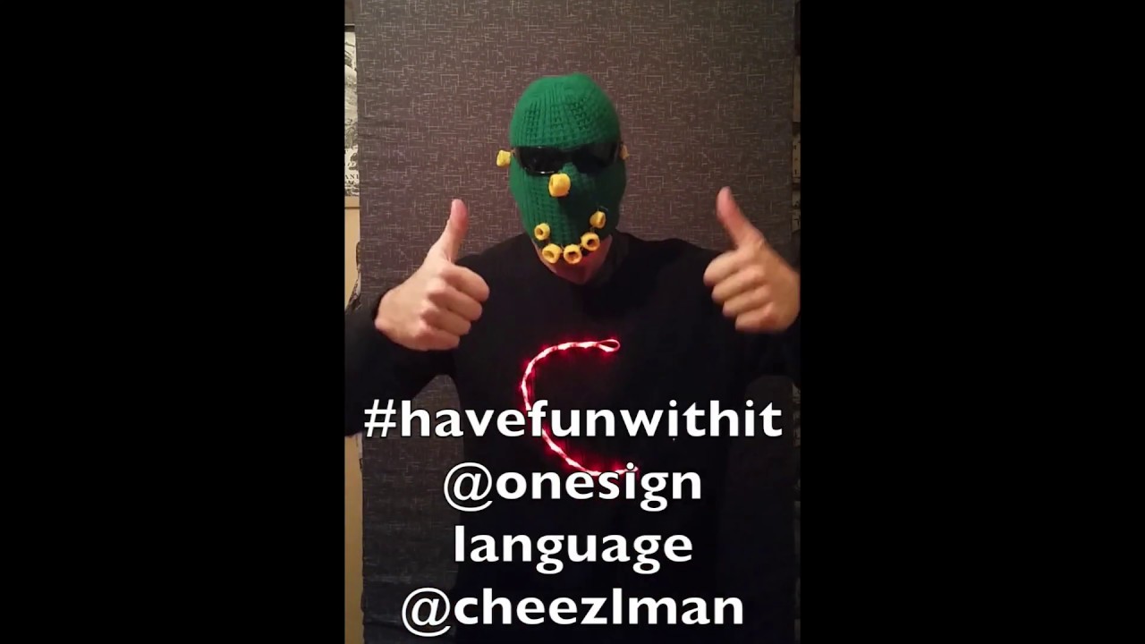 Learn one sign language - YouTube