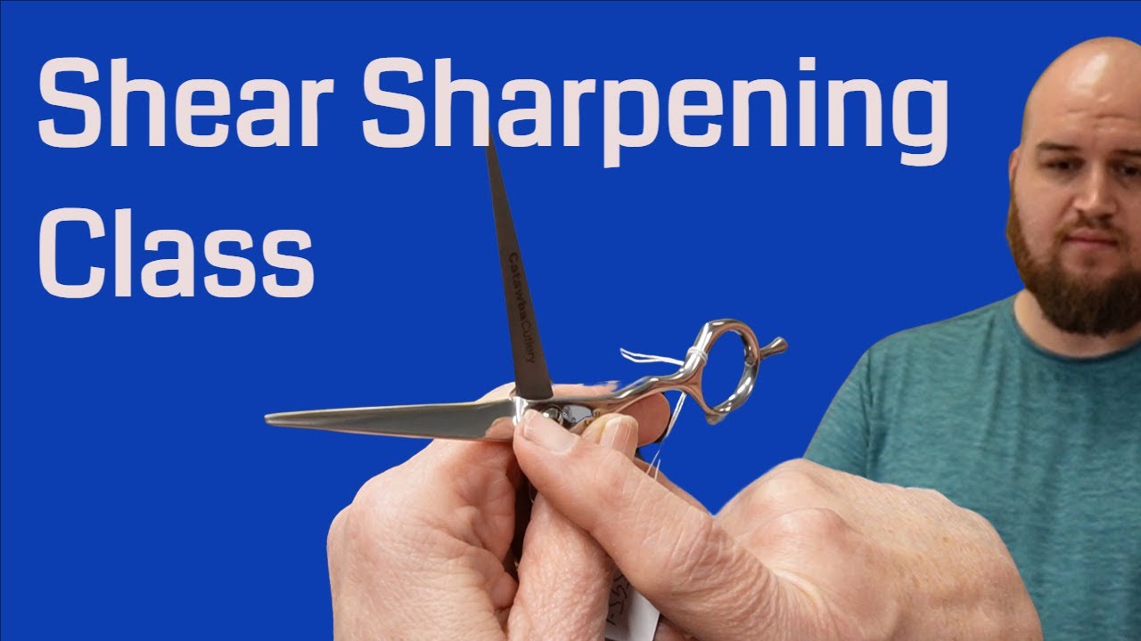 Shear Sharpening Class, Sharpening Training and Blade Sharpening ...