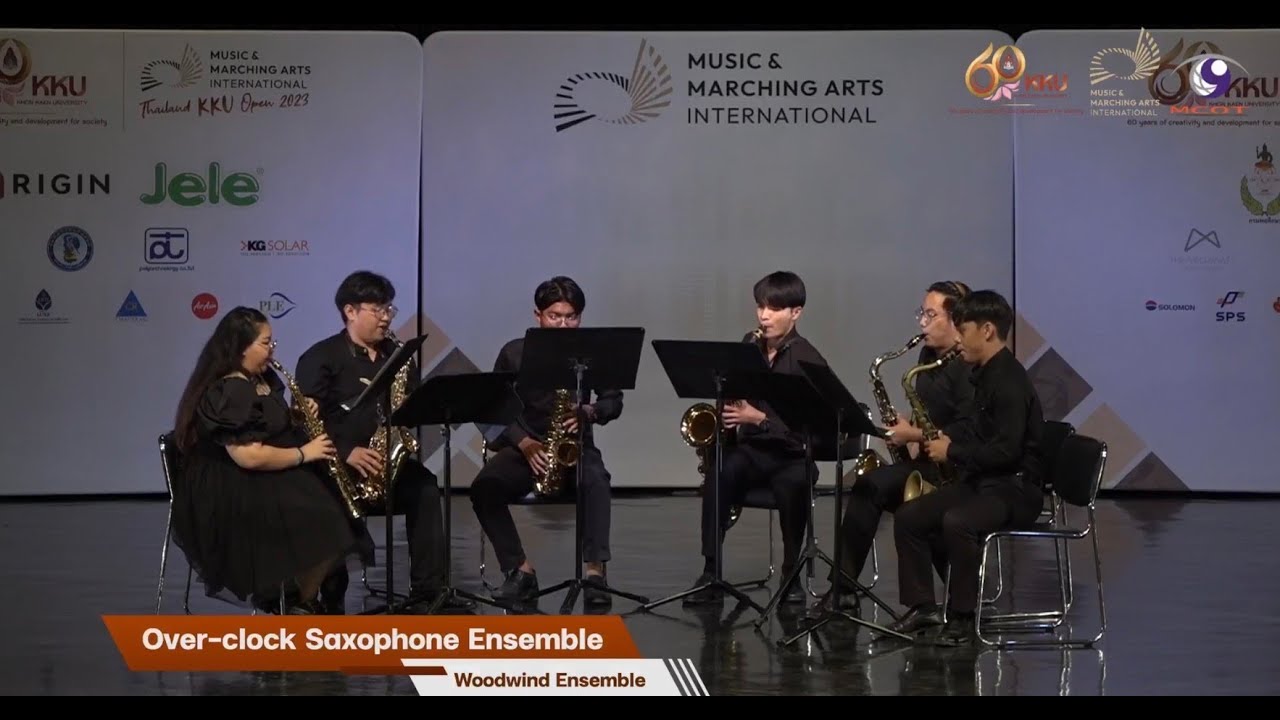 Volcanic Ash by Chris Evan Hass | Over clock Saxophone Ensemble - YouTube