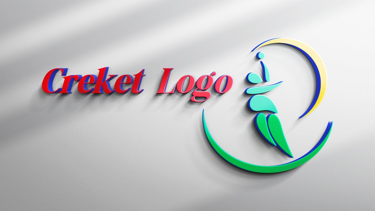 Professional Cricket Logo design || How To Make Logo Design Sports in ...