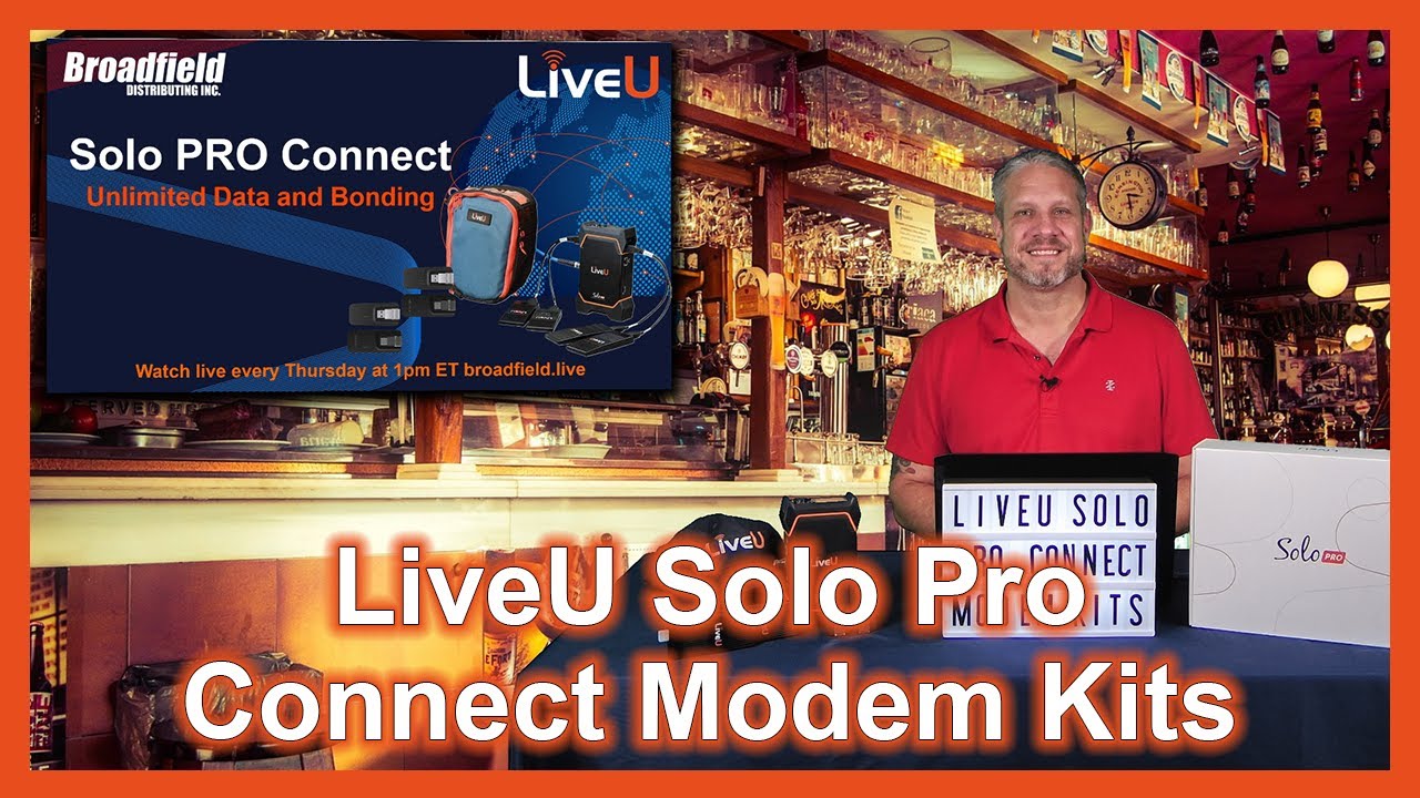 Complete Cellular Bonding Solutions for Your Customers with LiveU Solo ...