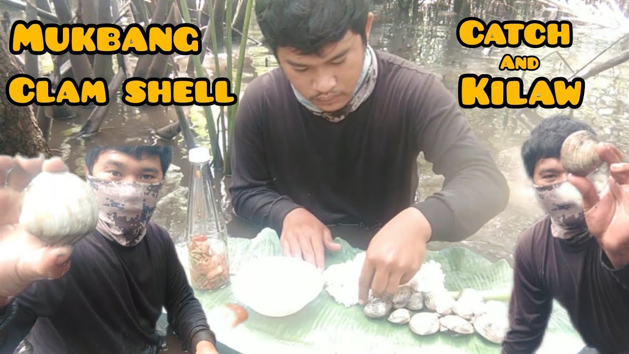 Mukbang Kinilaw na Imbaw or Clam shell - YouTube