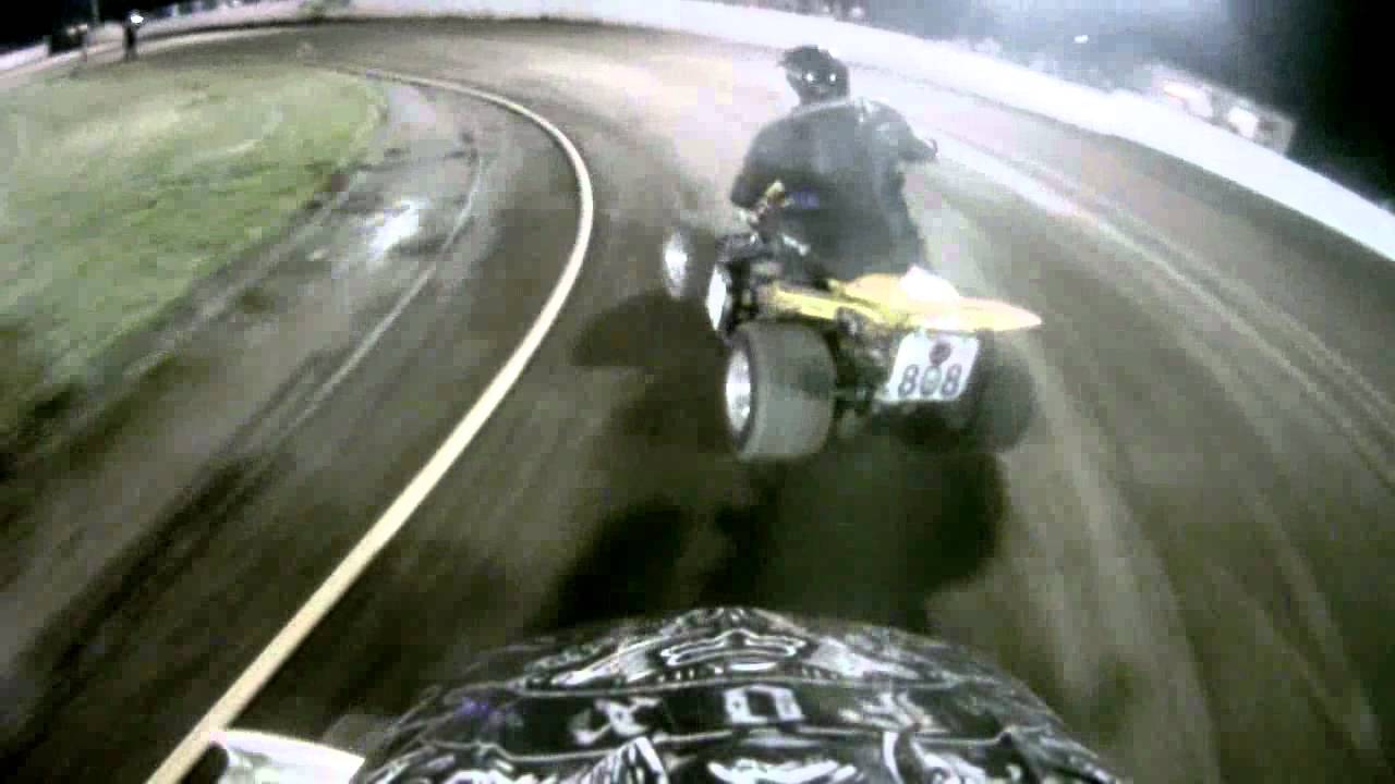 Shawn McCabe and Travis Kuhn champion speedway - YouTube
