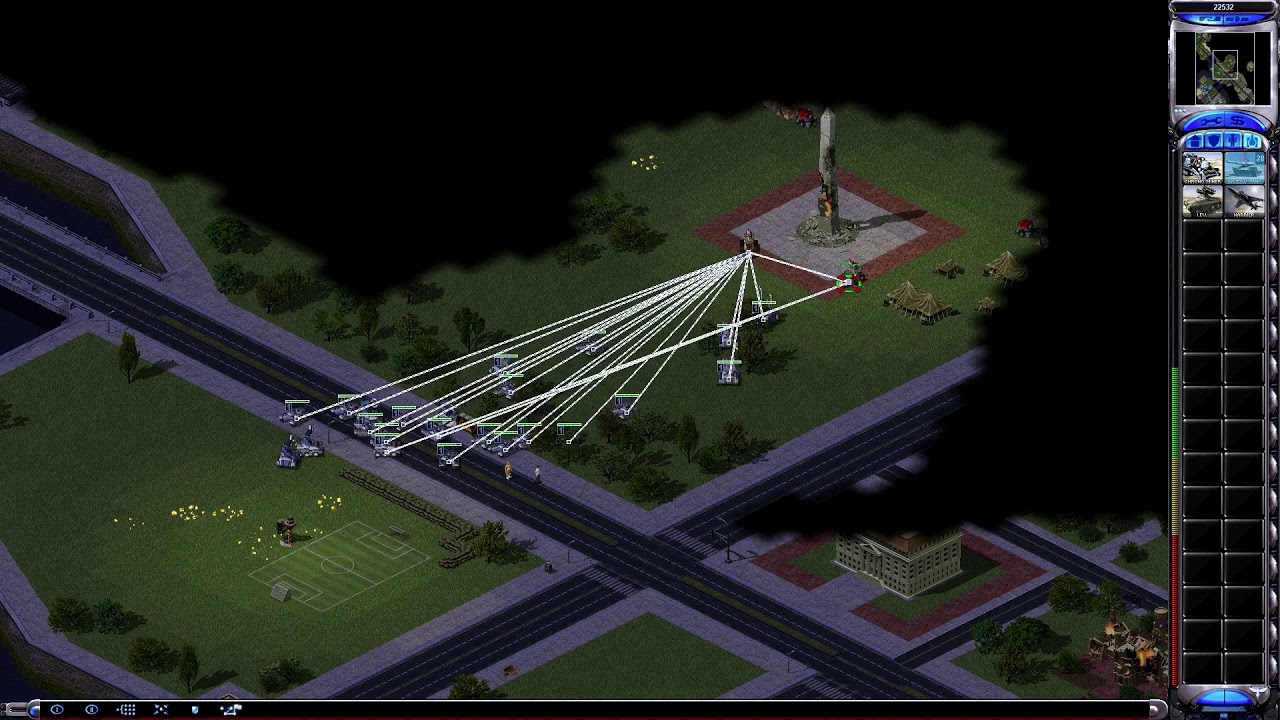 Command & Conquer Red Alert 2 Allies Mission 3 (Hard) - YouTube