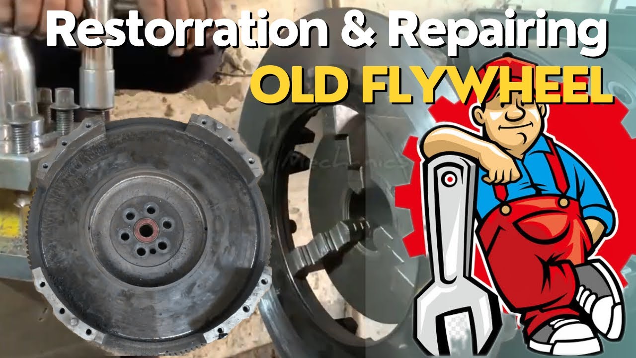 How to Resurface Flywheel | Phasing and Repairing Flywheel ...