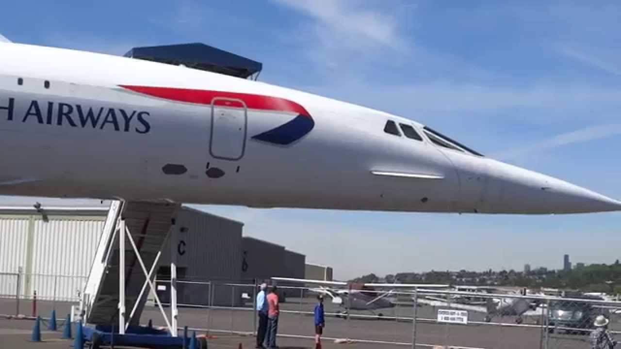 The Concorde Up-Close at the Museum of Flight - YouTube