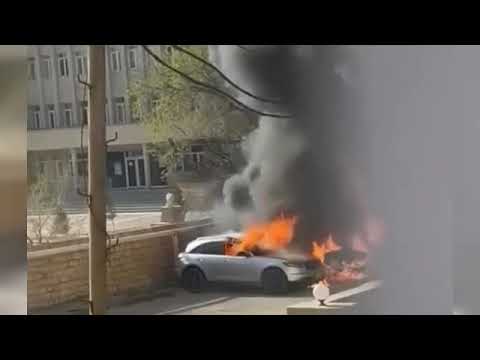 (Son deqiqe) Sahil Qesebesinde 3 masin yanaraq kule dondu