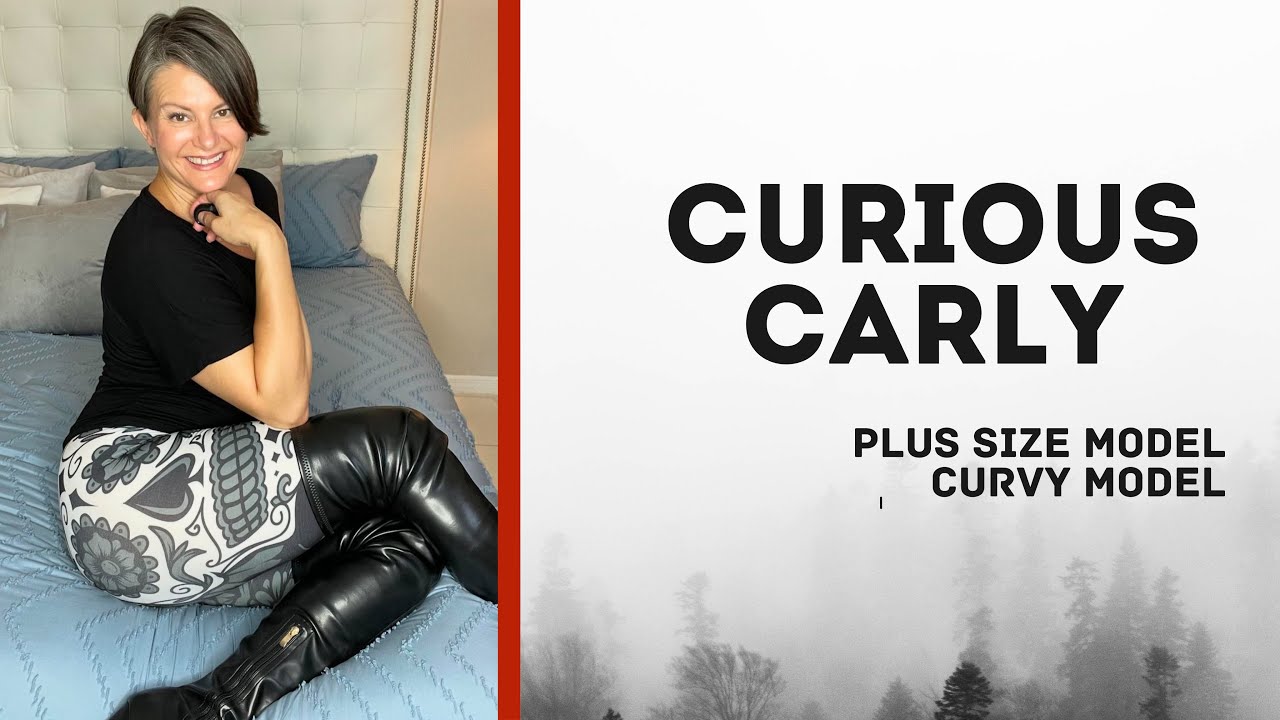 Curious Carly plus size model / curvy model 1 - YouTube