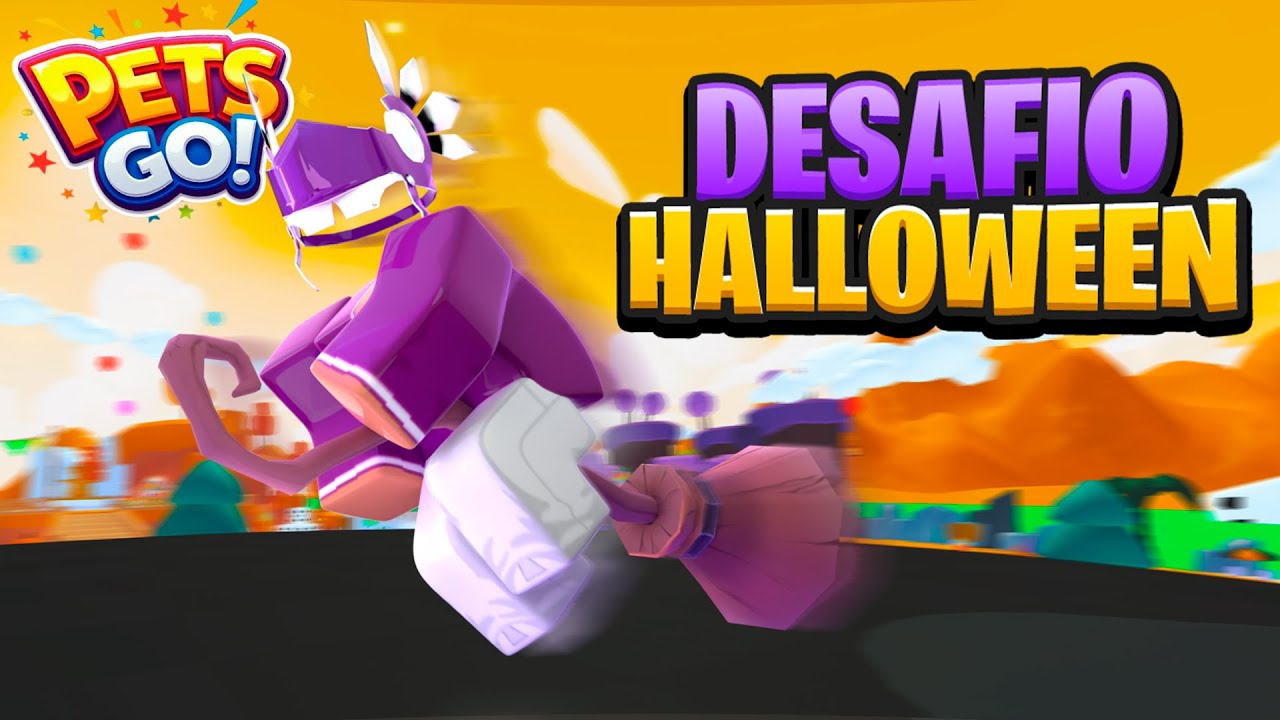 Quer ver um Desafio Maluco de Halloween? - Pets GO - YouTube