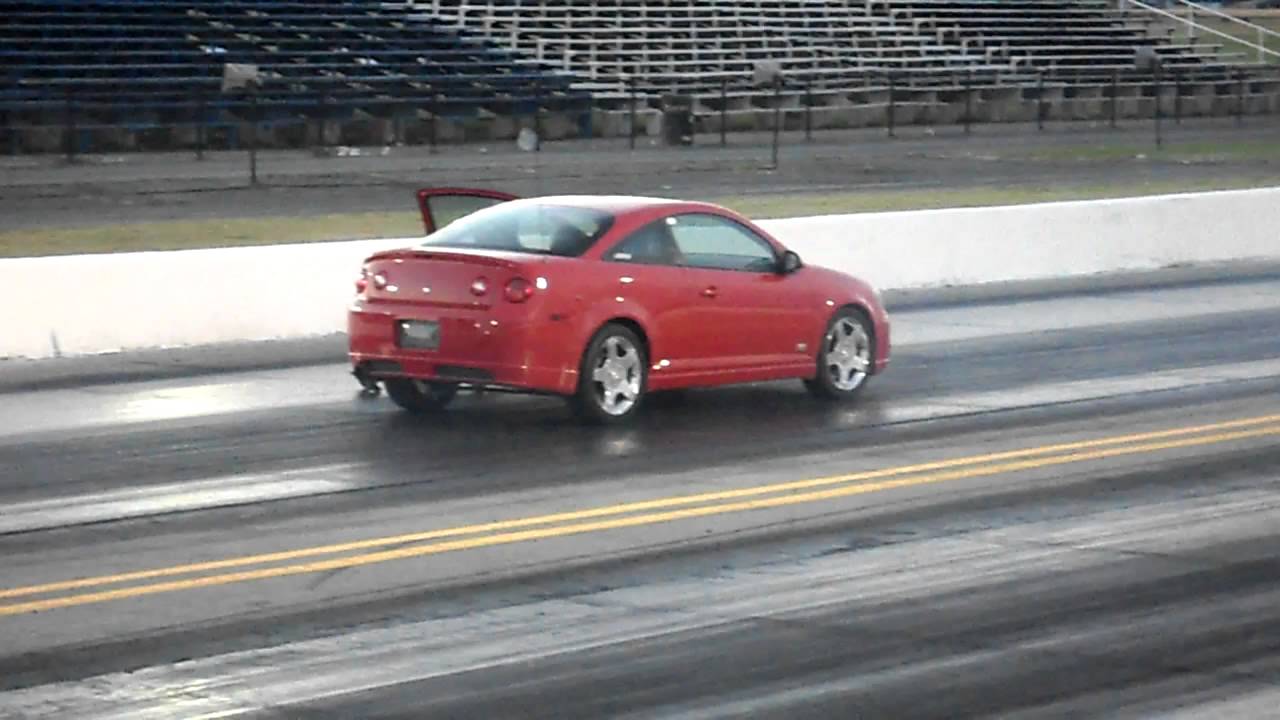Cobalt SS/SC blown transmission on the track - YouTube