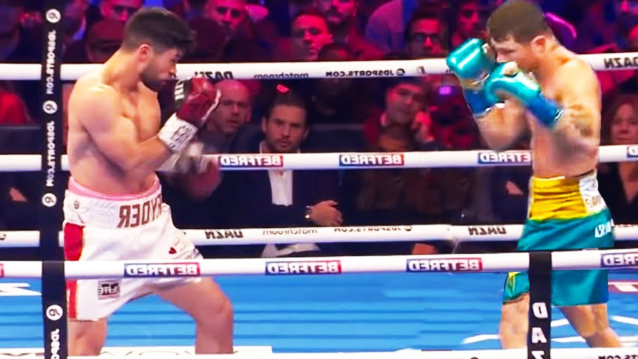 Canelo Alvarez (Mexico) vs John Ryder (England) | KNOCKOUTS, BOXING ...