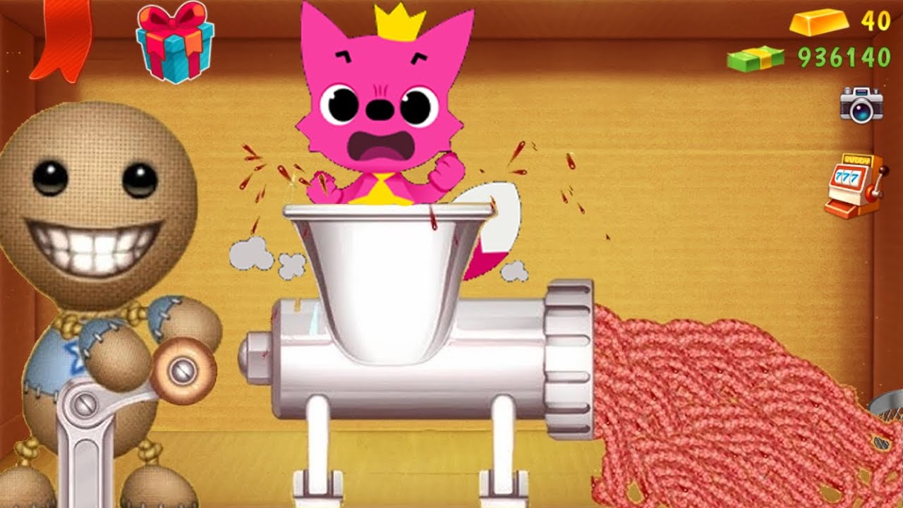 Machine Press vs The Buddy & PinkFong Baby Shark | Kick The Buddy - YouTube