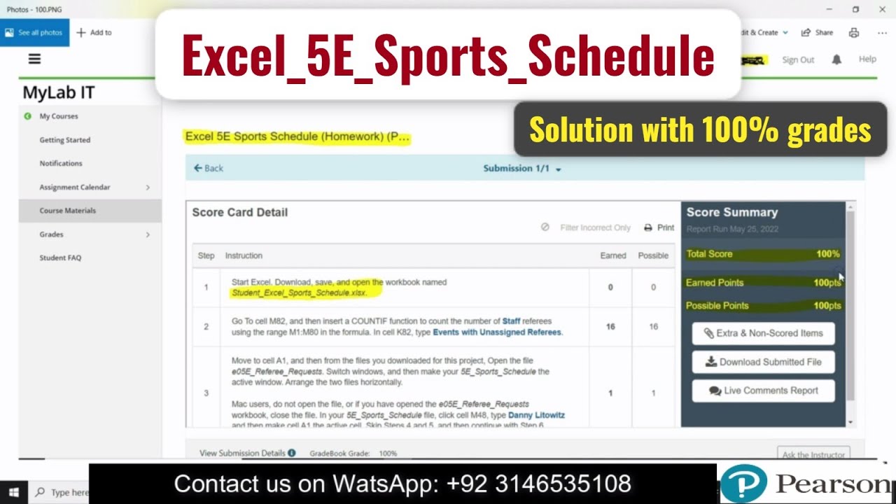 Excel_5E_Sports_Schedule | Excel 5E Sports Schedule | excel 5e sports ...