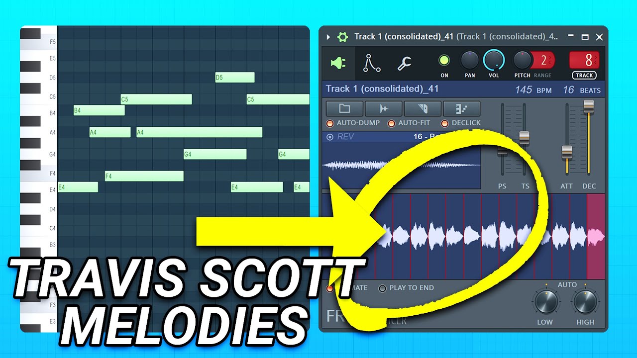 Travis Scott Melodies Using One Shot Samples (ANALOG) - YouTube