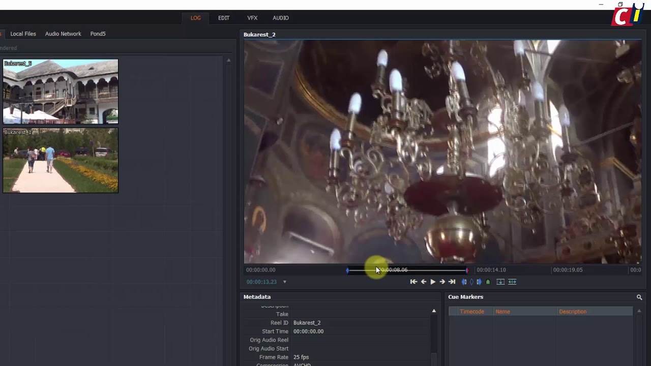 Lightworks - basics - YouTube