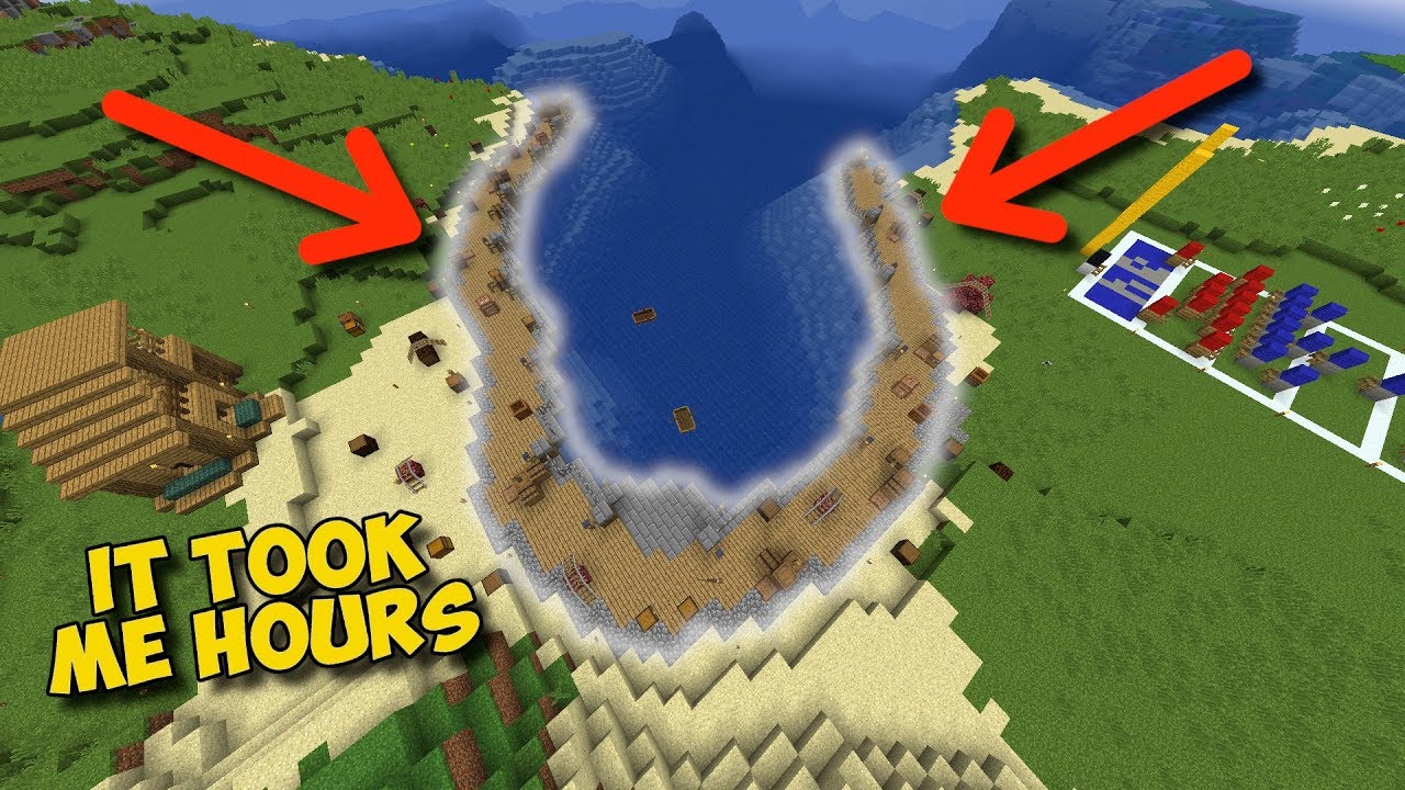 I MADE A SHIP PORT IN MINECRAFT - Minecraft Survival [#175] - YouTube