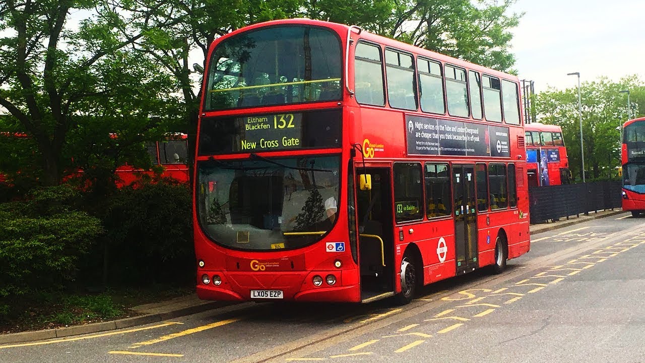 132 Bus Route (WVL197 LX05EZO) Volvo B7TL Wright Eclipse Gemini Go ...