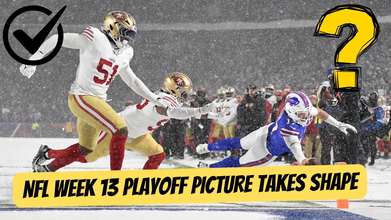 NFL Week 13 Playoff Picture Takes Shape - YouTube