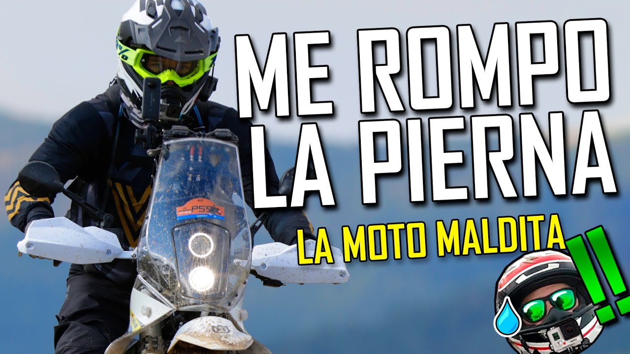 ME ROMPO LA PIERNA - UN DAKAR EN LA MONTAÑA RodiBook 2021 - YouTube