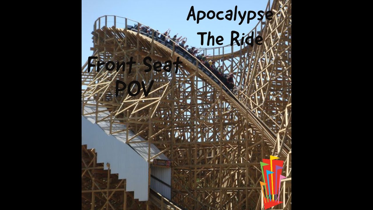 Apocalypse @ Six Flags Magic Mountain | Front Seat POV | Non Copyright ...