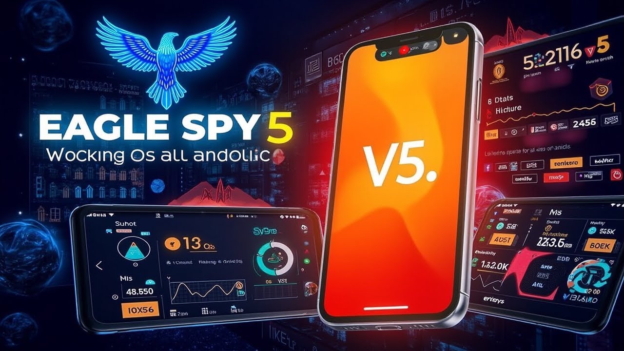 Eagle Spy V5 – Hack Android 16 Remotely | Keylogger, GPS, Mic Access | Full FUD Android RAT 2025 ...
