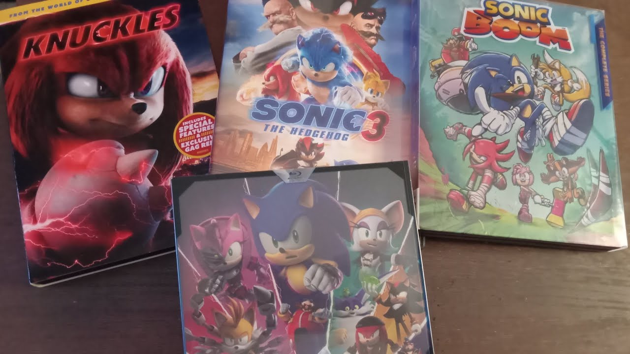 Sonic the Hedgehog DVD collection - New additions - YouTube