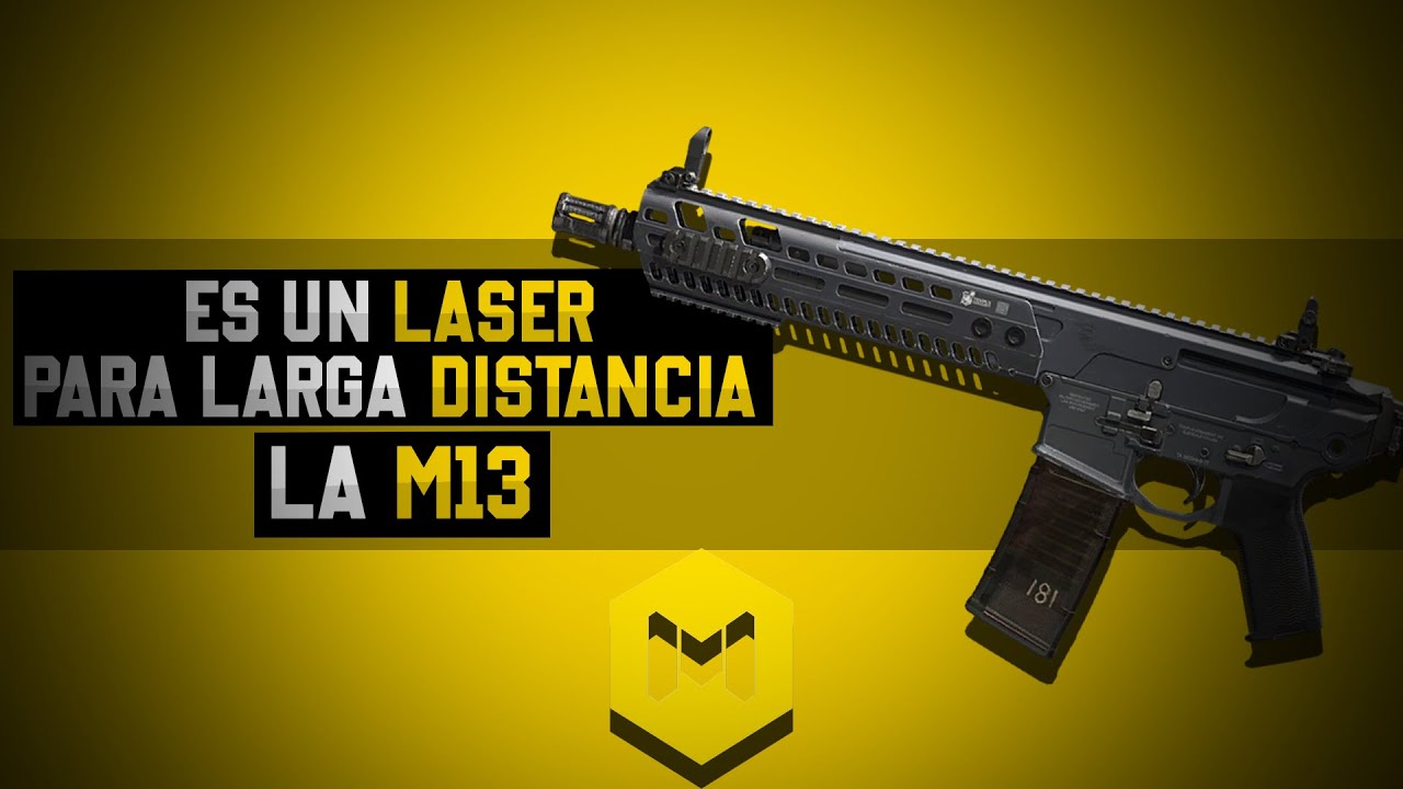 La M13: Un laser a larga distancia CODM - YouTube