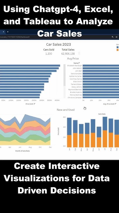 Car Sales Use Case with ChatGPT 4o, Excel, and Tableau: Ai and Data Analysis Made Easy - YouTube