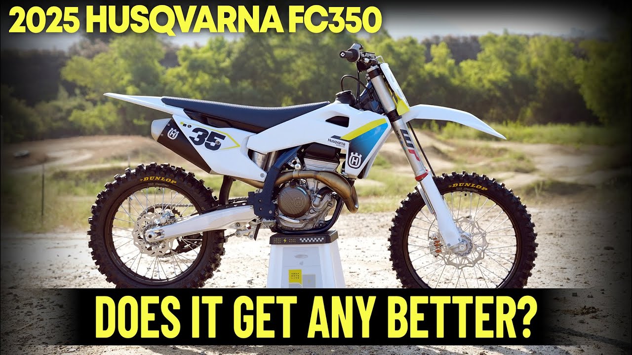 "It's Just SO Fun, But..." - 2025 Husqvarna FC350 | First Impression ...