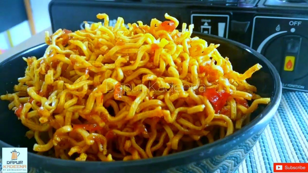 MUDAH BANGET RESEP MIE CRISPY PEDAS MANIS - YouTube