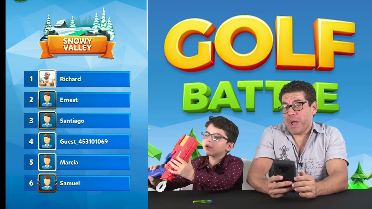 Golf Battle - Game Play for Kids - YouTube