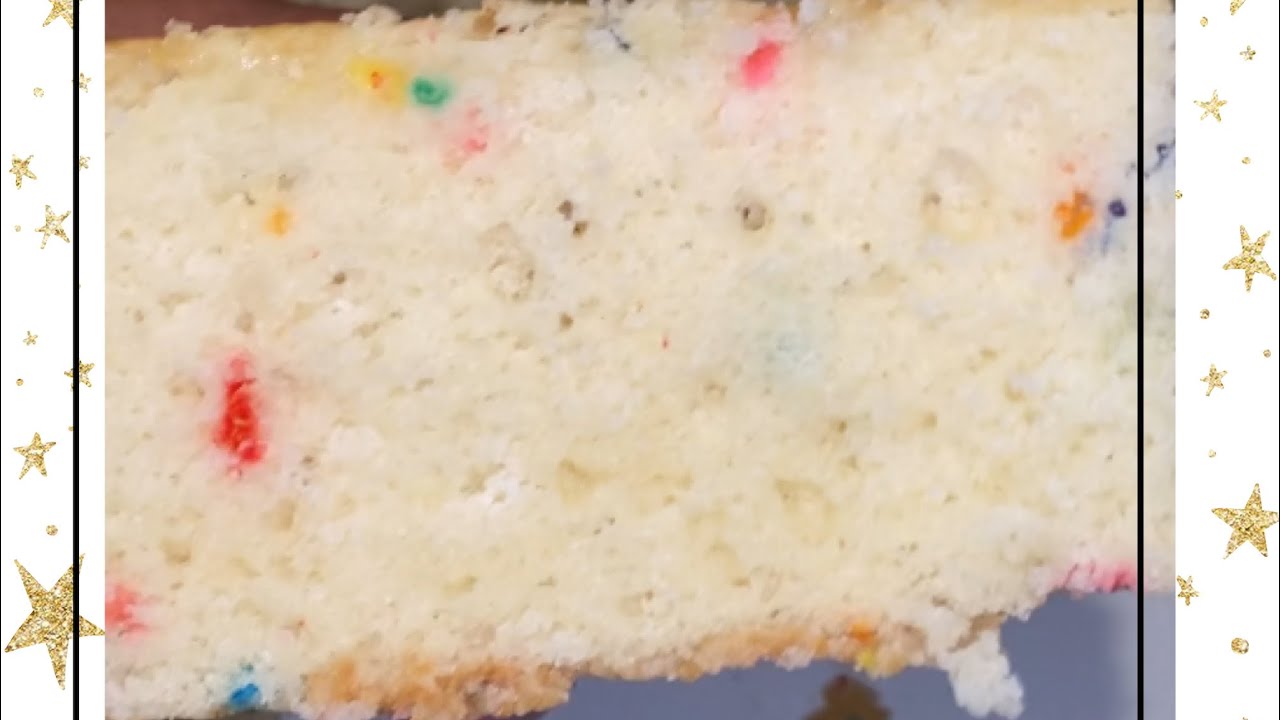 Best From Scratch Confetti Cake | Confetti Cake Recipe - YouTube