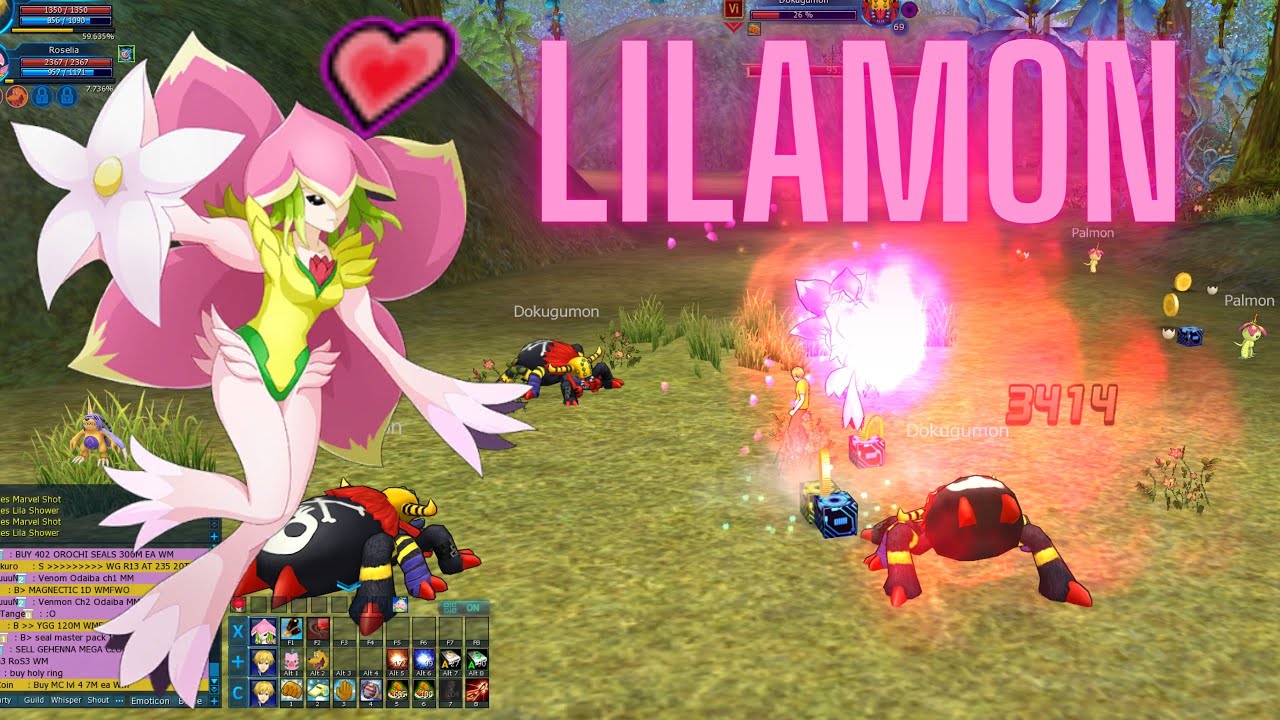 Digimon Masters: Lilamon 💗 - YouTube