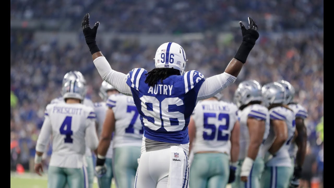 Denico Autry 2018 Colts Highlights - YouTube