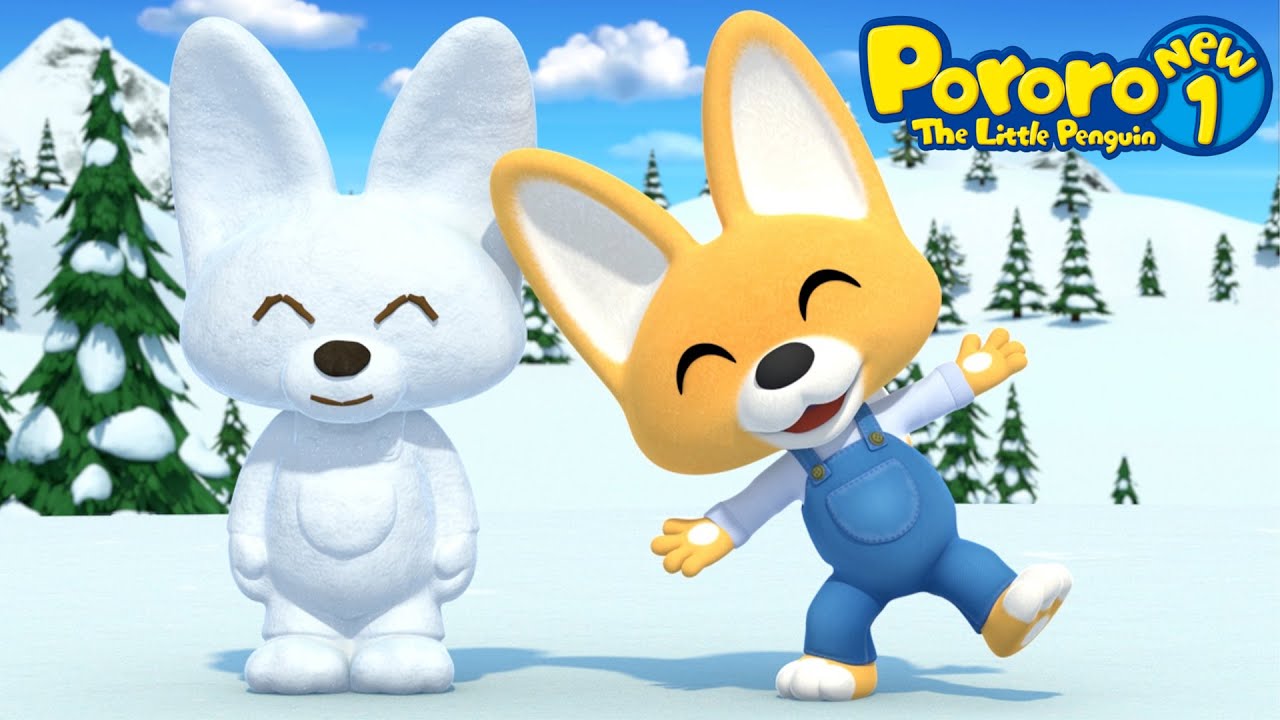Make a Snowman | Ep 08 | Pororo English Episodes | kids animation ...
