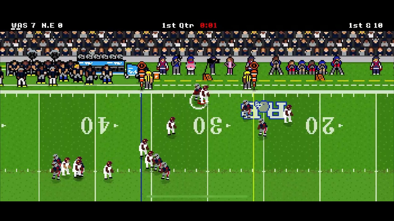 Retro Bowl Commanders Vs Patriots - YouTube