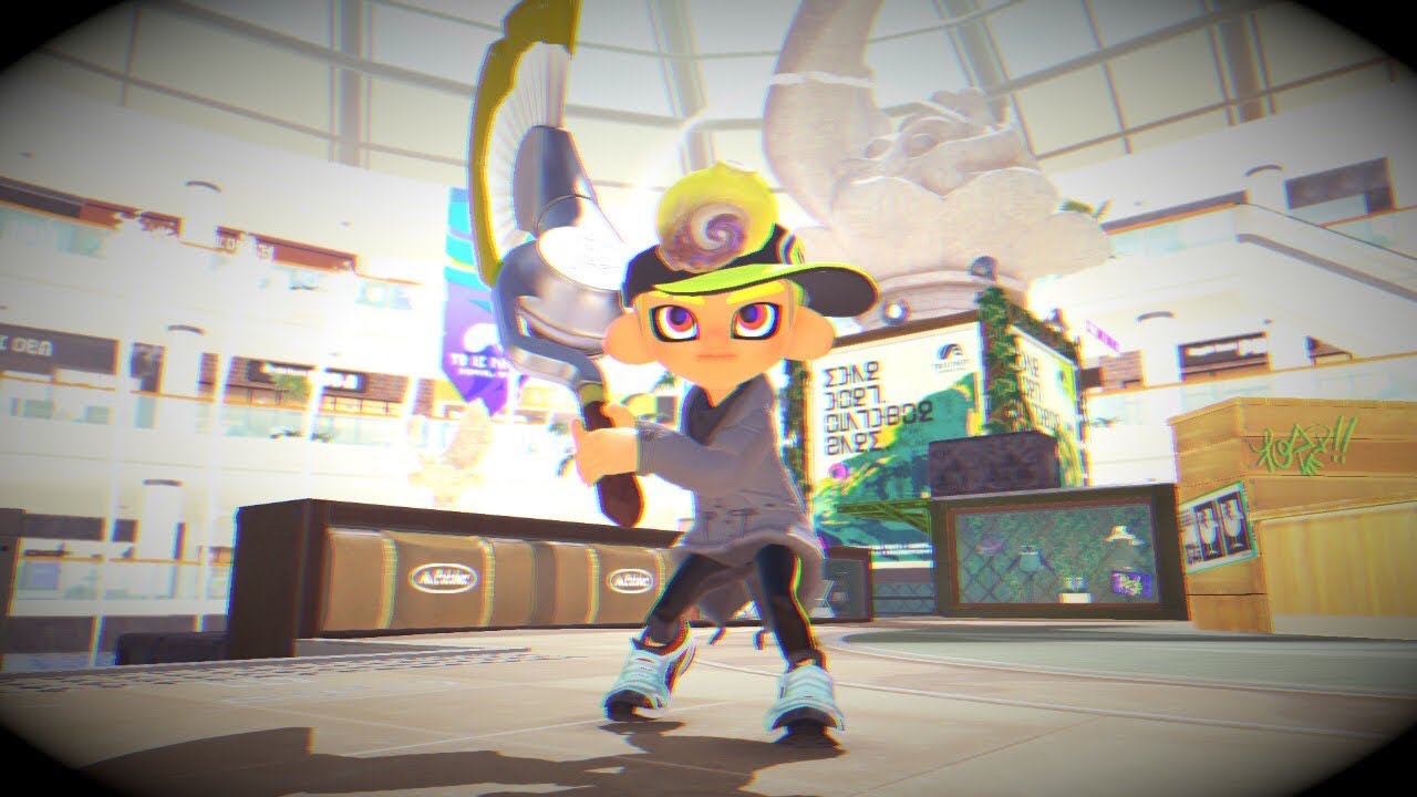 Splatoon 3 paintbrush montage - YouTube