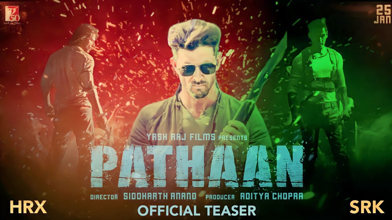 Pathaan Official Teaser Poster Announcement Update - Shahrukh Khan ...