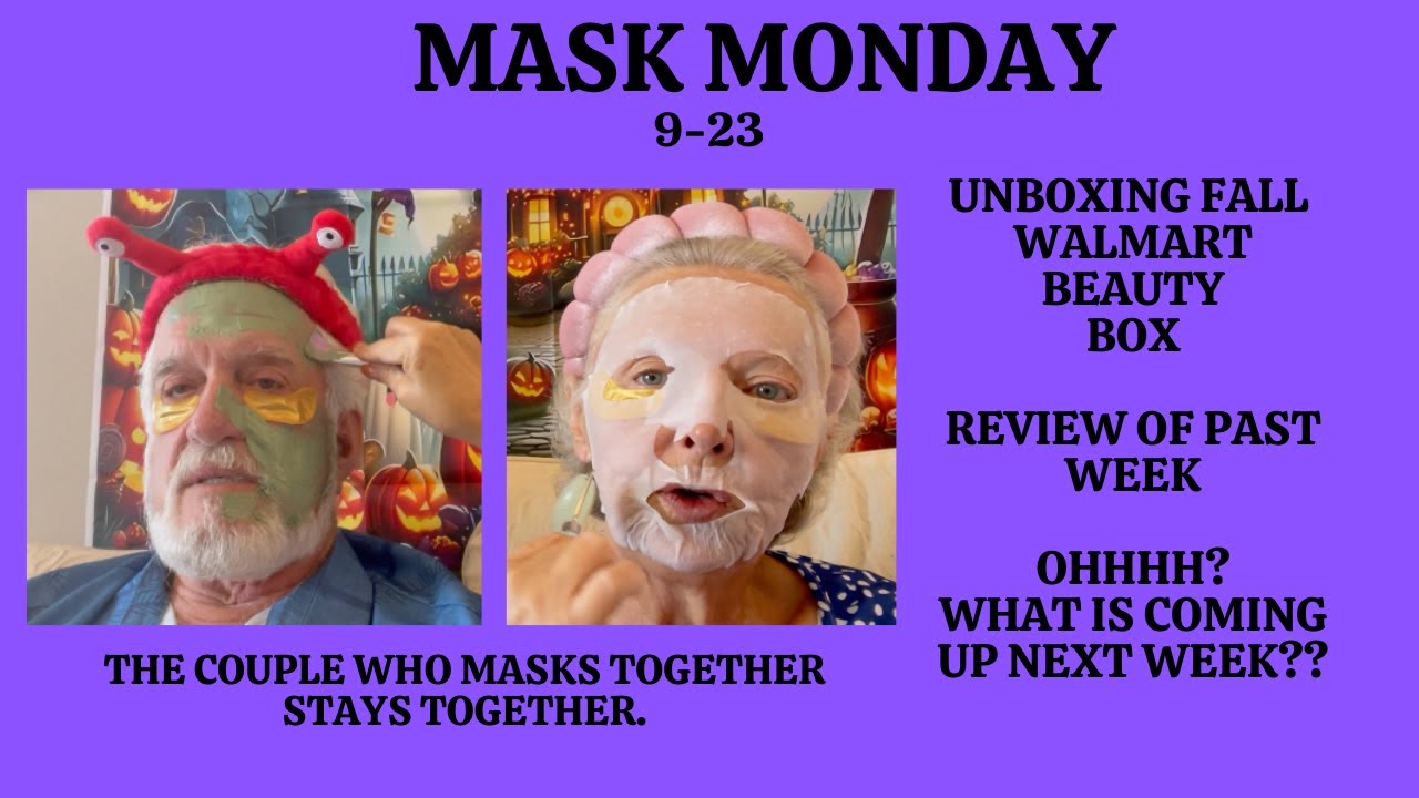 Mask Monday 9-23/ Walmart Fall Beauty Box Unboxing/ Review of Past ...