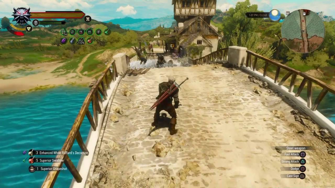 Witcher 3 alchemist build who deliver a lot of damage - YouTube