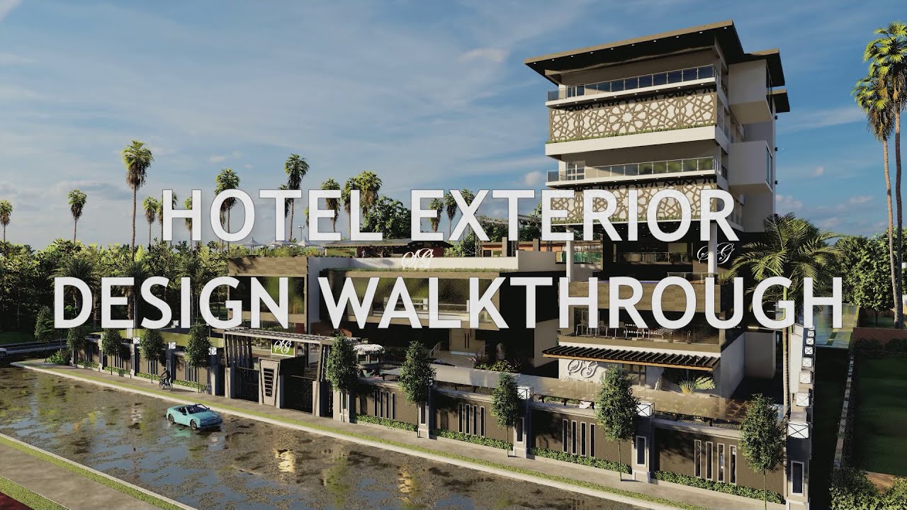 Hotel Elevation | Hotel Exterior Design - YouTube